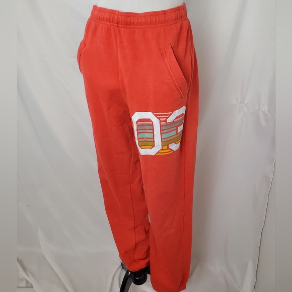 Pants & Jumpsuits | Vintage Style Red 3 Retro Sweatpants | Poshmark
